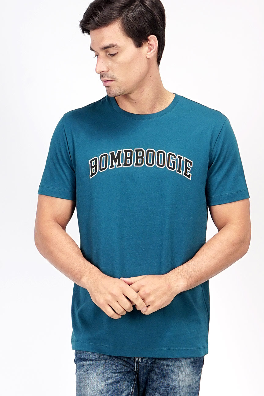 T-Shirt Lengan Pendek Seville Blue – BOMBBOOGIE