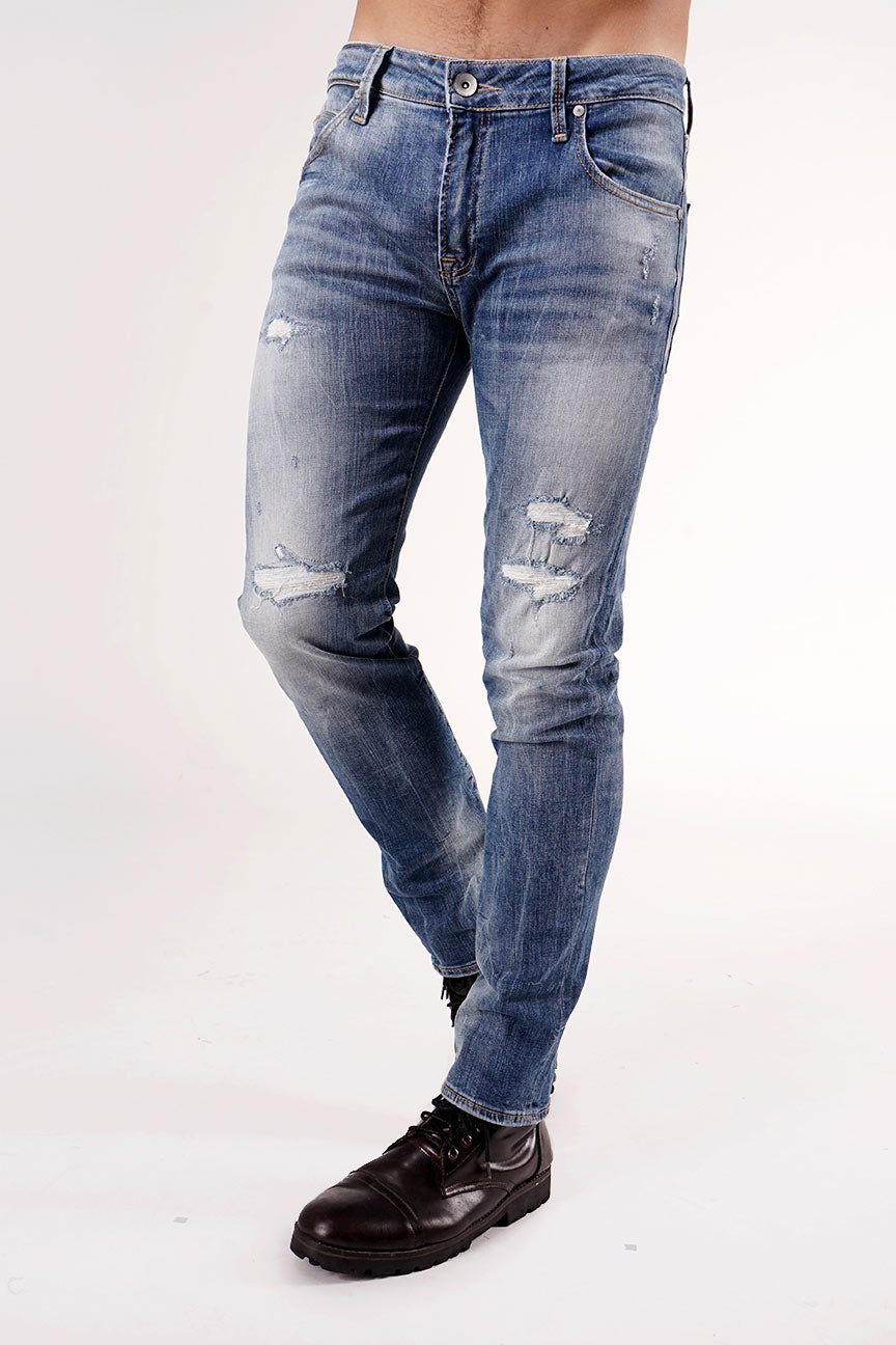 Jeans Skinny C7 Series Light Blue – BOMBBOOGIE
