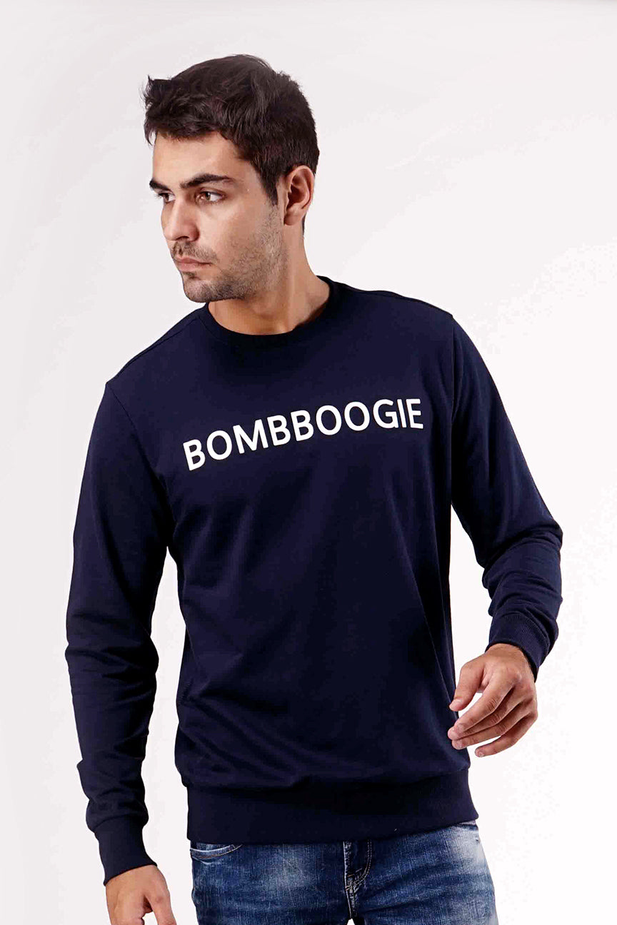 Sweater Scout Dark Navy – BOMBBOOGIE